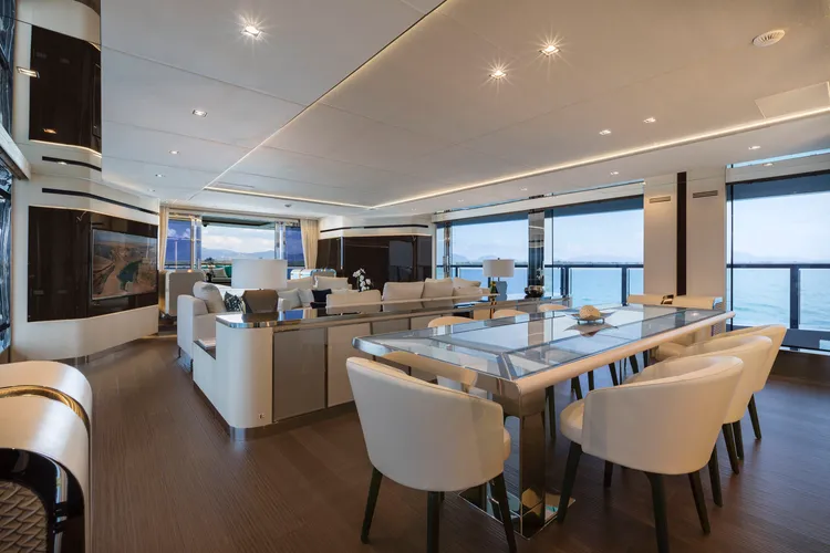 EVA. 4EVA yacht for charter (Overmarine Group, 43m, 2019)